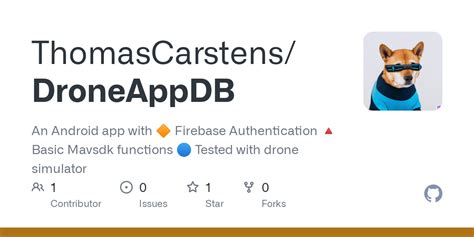 Github Thomascarstensdroneappdb An Android App With Firebase Authentication Basic Mavsdk