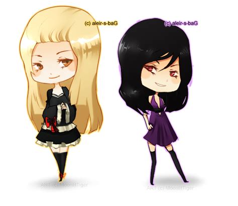 Chibi Com Aleir S Bag By Calvariae On Deviantart