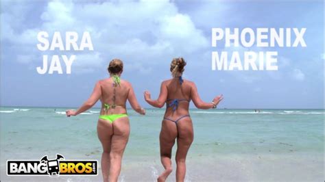 Bangbros Pawg Pornstars Sara Jay And Phoenix Marie Get Their Big Asses Hammered