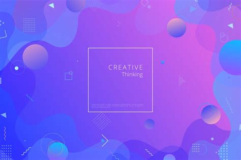 Premium Vector Colorful Geometric Background Fluid Shapes Composition