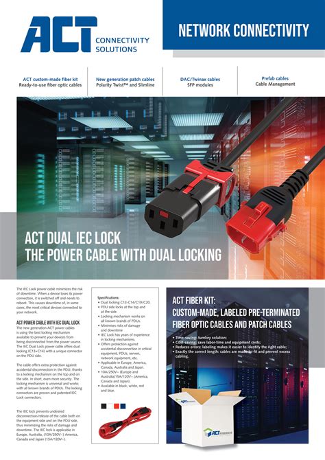 ACT Network Connectivity EN Page