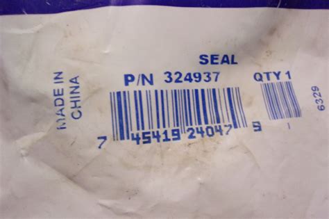 F4c Omc Johnson Evinrude Outboard Marine 324937 Exhaust Leg Rubber Seal For Sale Online Ebay