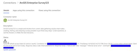 Solved Survey123 And Portal For Arcgis Power Automate C Esri Community