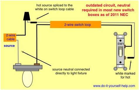 Light Switch Loop Wiring Diagram Database