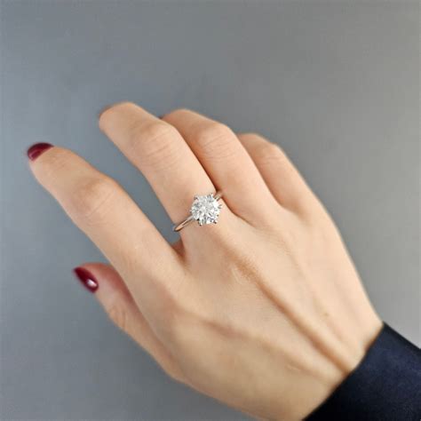 프라미스 2ct~25ct 랩다이아몬드 다이아몬드 6발 솔리테어 링 Sang And Beth