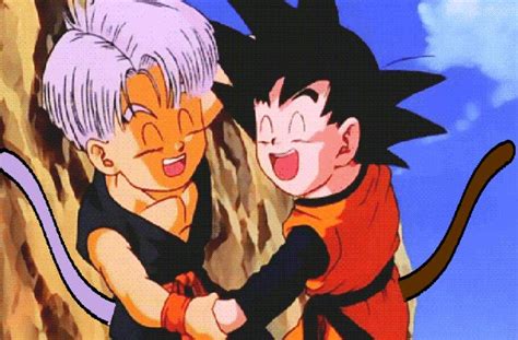 What Happened To The Tails Of Trunks And Goten Dragonballz Amino