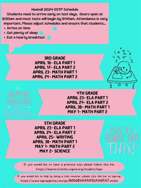 State Testing April 16th May 2nd Charles Haskell Elementary