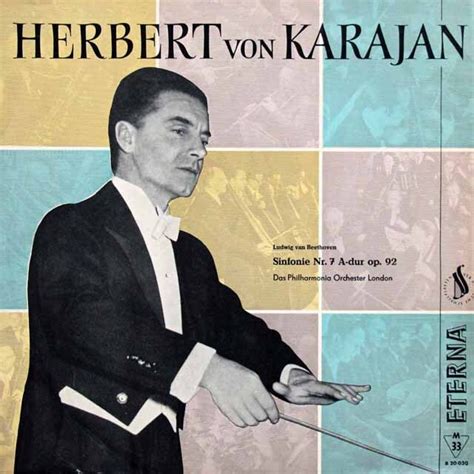 Lp レコード 最初期盤 カラヤンのベートーヴェン交響曲第7番 独eterna 3522
