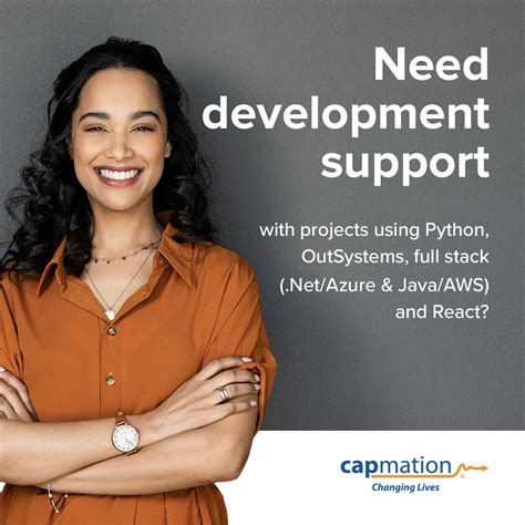 Capmation Inc On Linkedin Python Outsystems Fullstack React Nearshoredevelopment It