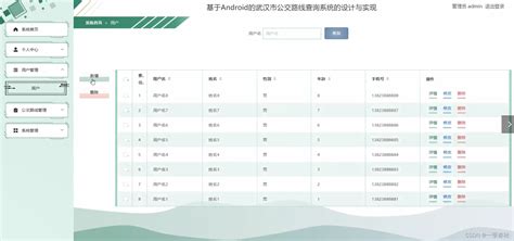 基于springboot vue公交路线查询系统app的设计与实现 公交车线路查询系统设计与实现 csdn博客