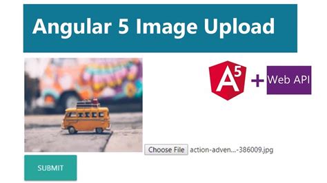 How To Upload Image In Angular 5 With Web Api Youtube