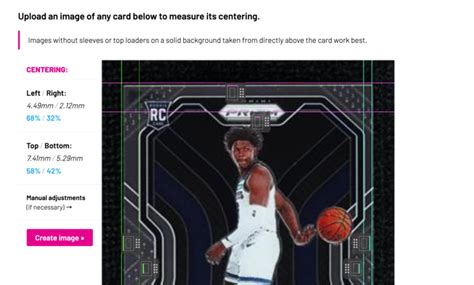 3 Great Card Centering Apps And Free Tools All Sports