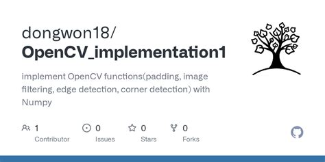 Github Dongwon Opencv Implementation Implement Opencv Functions Padding Image Filtering