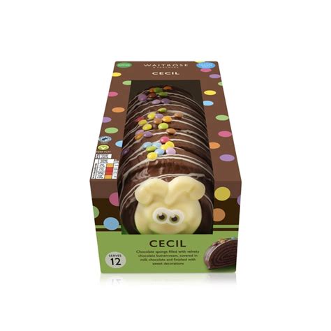 Waitrose Cecil Chocolate Sponge Cake 740g