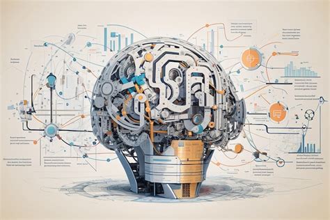 Premium Ai Image Data Visualization Complex Information Network Artificial Intelligence