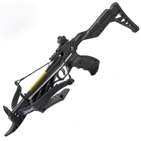 80lbs Black Alligator Recurve Pistol Crossbow 185 Fps Megaknife