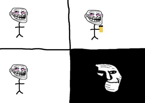 Troll Face Pill Time Meme Generator