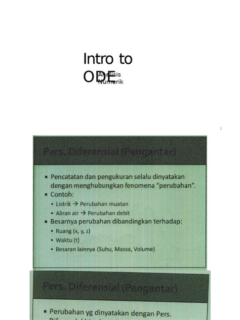 4 Intro To Ode Pdf Nonlinear System Ordinary Differential Equation