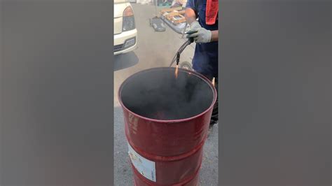 드럼통 뚜껑따기 고물상 Youtube