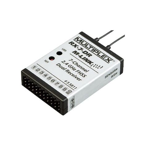 M Link Receivers With Telemetry 2 4 Ghz Rx7 Dr M Link Multiplex Receiver Flash Rc