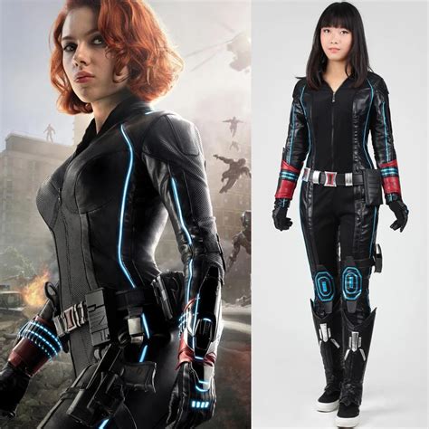 The Avengers Black Widow Natasha Romanoff Natalia Cosplay Costume My