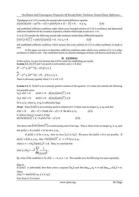 Oscillation And Convengence Properties Of Second Order Nonlinear