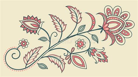 Decorative Floral Border Ornate Botanical Frame Design Vector Design Generative Ai Stock Vector