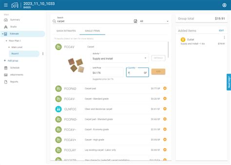 Line Item Details Xactremodel Support