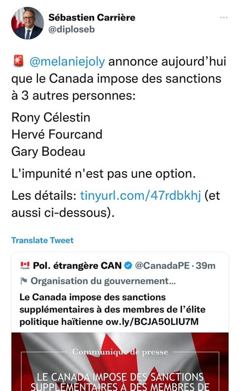 Some More Sanctions Rhaiti