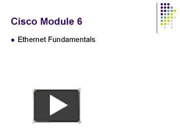 PPT Cisco Module PowerPoint Presentation Free To View Id F ZDc Z