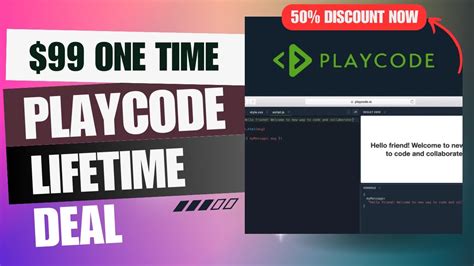 Playcode Javascript Playground Lifetime Deal The Ultimate Javascript Playground 🔥 69 Deal