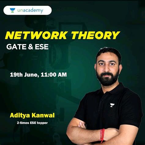 A Comprehensive Course On Network Theory Started On Unacademy Plus⚡
