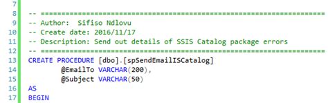 How To Setup Sql Agent Job Alerts To Include Ssis Catalog Errors
