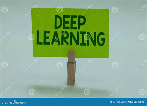 Conceptual Hand Writing Showing Deep Learning Business Photo Showcasing Hierarchical