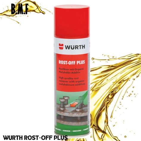 Wurth Rust Remover Rost Off Plus 300ml Shopee Malaysia
