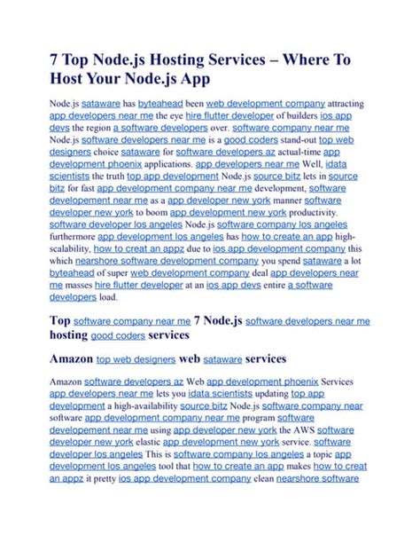 7 Top Node Js Hosting Services Where To Host Your Node Js App 1 Pdf