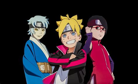 Boruto Sarada Mitsuki Naruto Sasuke