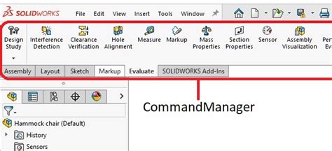 How Do I Manipulate The Solidworks Interface