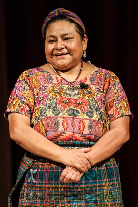 Rigoberta Menchú A Life Of Love And Justice Recital Blog