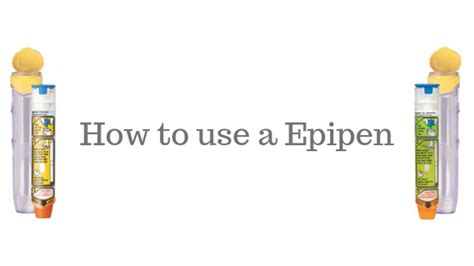 Epipen How To Save A Life MyTeamSafe The Lone Worker App
