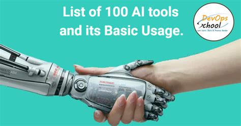 List Of 100 AI Tools And Its Basic Usage Wizbrand Tutorial