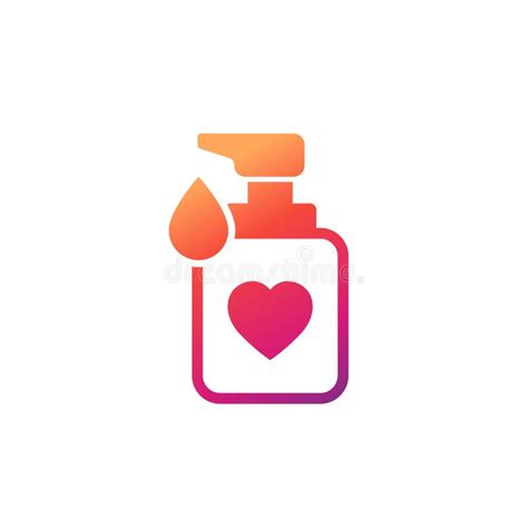 Lubricant Icon Sex Lube Or Intimate Gel Vector Stock Vector