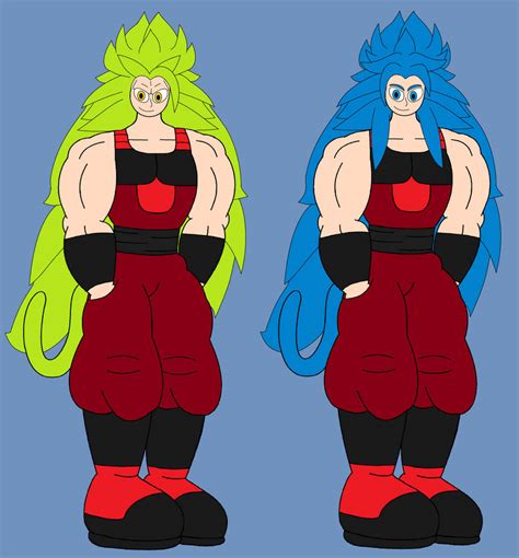 Gt Broly Lssj3 And Perfected Lssj Blue By Big Time99 On Deviantart