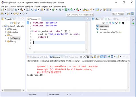 eclipse new project 08 cfs vision