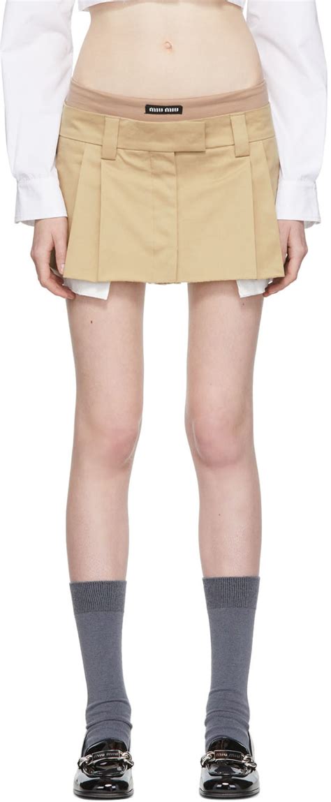 Mini Skirt Miu Miu At Hayley Stokes Blog