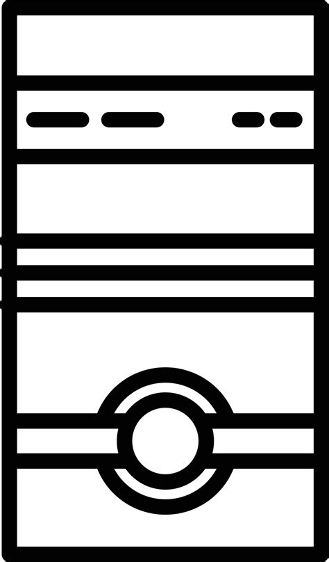 Cpu Line Icon Vector Art At Vecteezy