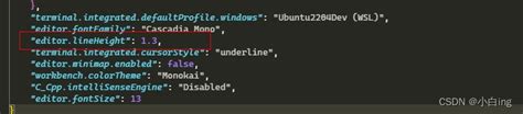 VScode修改行间距 vscode 行间距 CSDN博客 VScode修改行间距 vscode 行间距 CSDN博客