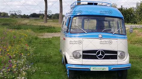 قدیمی ترین ون مرسدس بنز همچنان در خیابان های اروپا عکس