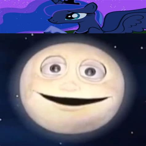 Princess Luna Admires Luna The Moon Bitbbh By Ehrisbrudt On Deviantart