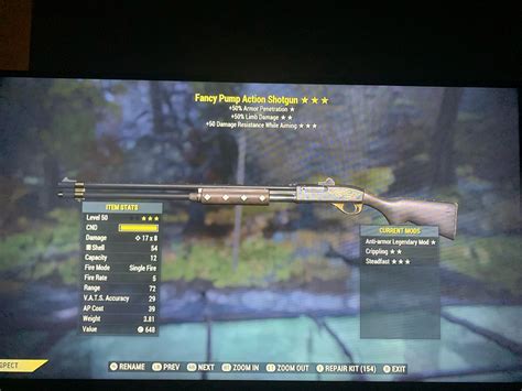 Xb1 Price Check Fancy Pump Action Shotty Rfallout76marketplace